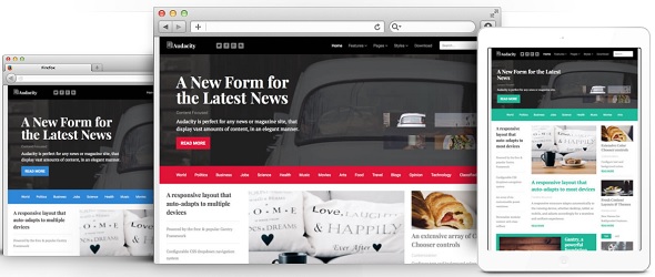 RocketTheme Audacity v2.0.4 - Шаблон Joomla