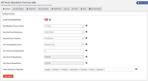 WP Auto Republish Premium v1.2.5 NULLED