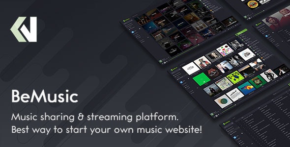 BeMusic v2.5.2 - движок для создания музыкального сайта