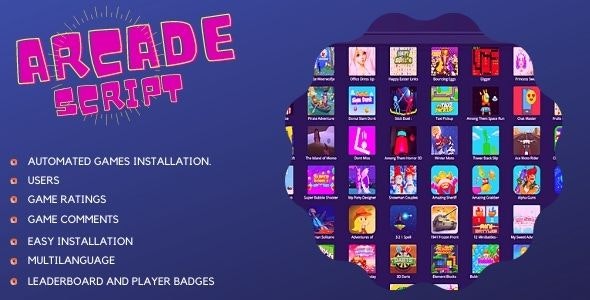 Mobile Responsive Arcade Site Script v2.4.3